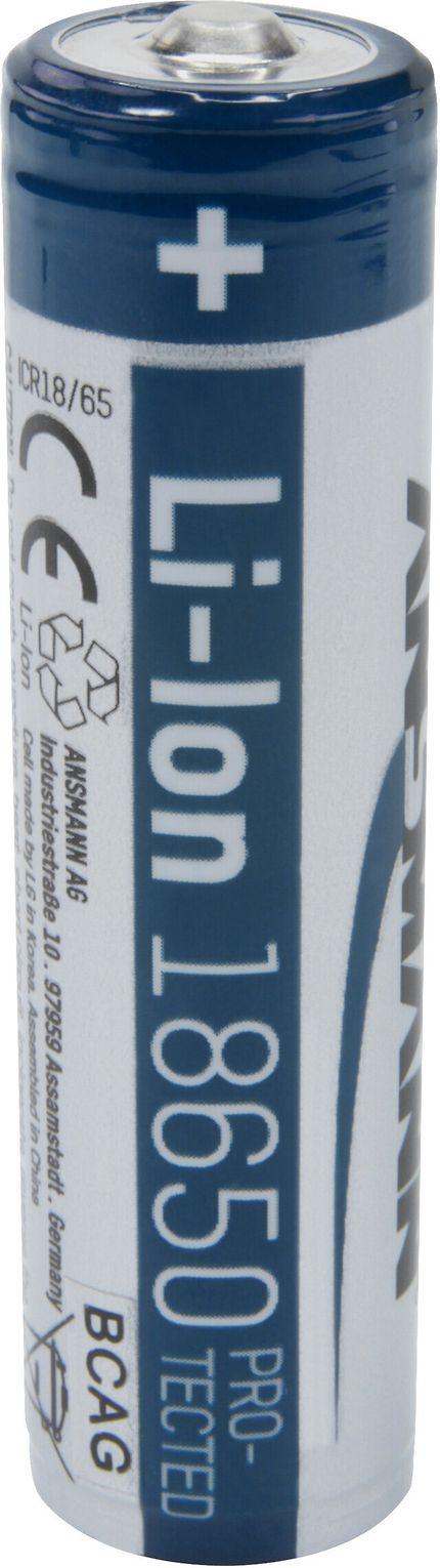 Akumuliatorius 18650 3.6V 3500mAh Li-Ion su integruotu krovimo ...