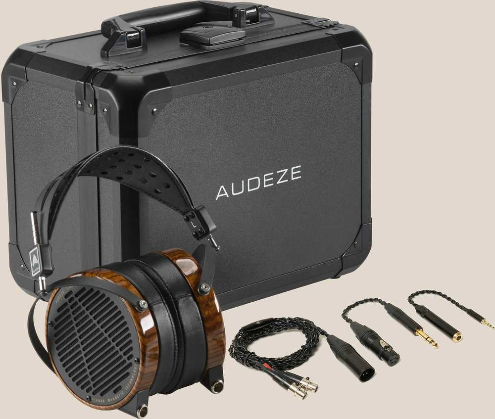 Audeze LCD-3 ausines, odines, Zebrano, modelis - 100-L3-1011-00, žema ...