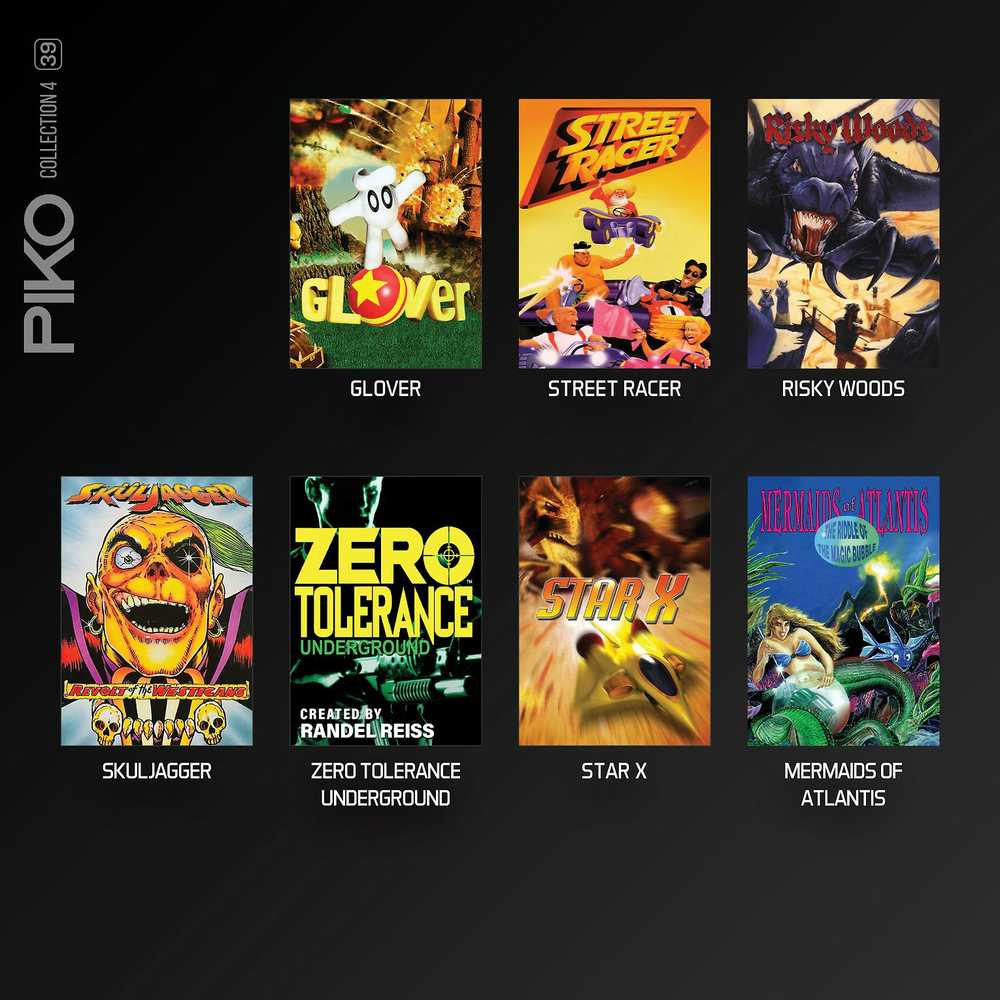 Microsoft Blaze Evercade Piko Interactive Collection 4 – BLAZE TAB Plus ...