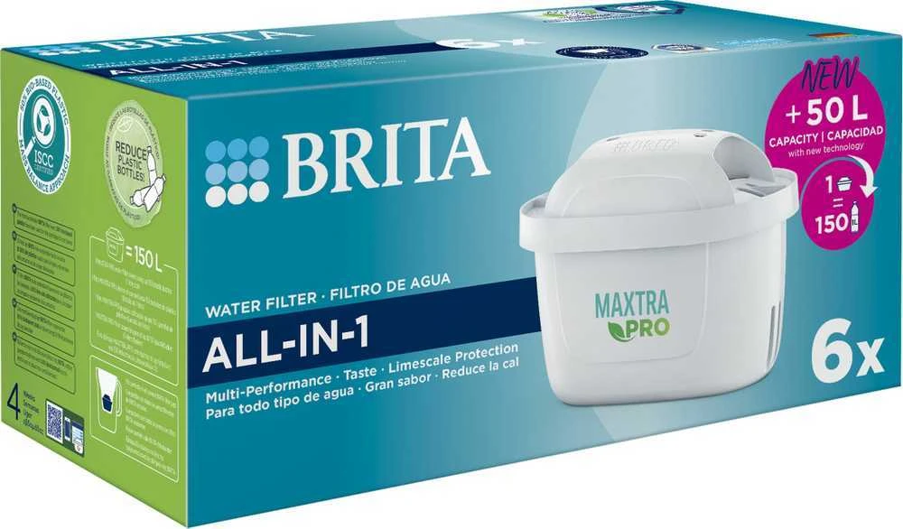 Brita Maxtra Pro All-in-1 vandens filtro kasetės 6 vnt., modelis ...