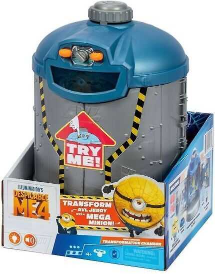 DESPICABLE ME 4 – Playset Mega Minions Transformation Chamber (20326 ...