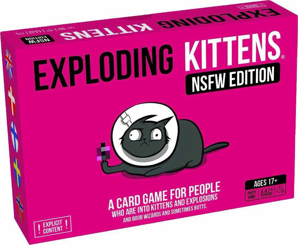 Exploding Kittens NSFW ed. Nordic -korttipeli, modelis - EKIEK02NNOR, žema kaina | Varle.lt