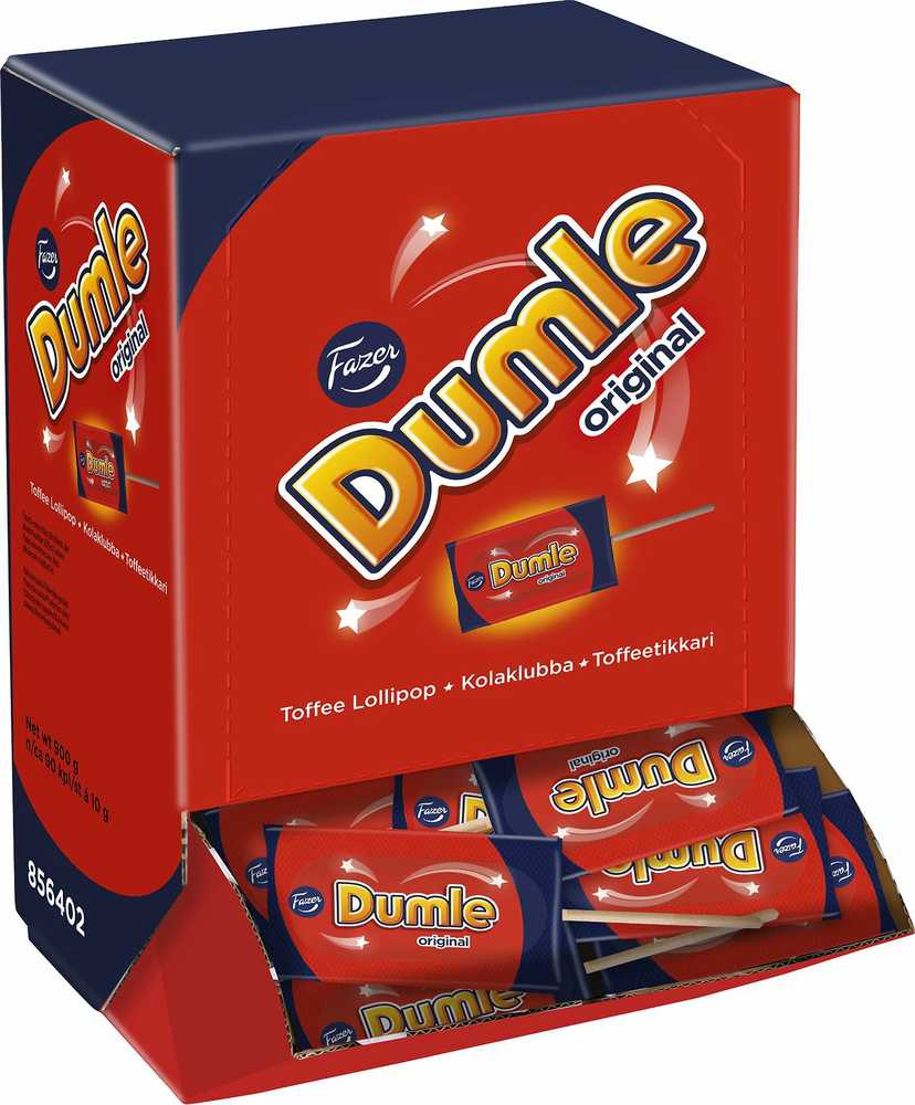 Fazer Dumle Original -tikkari, 900 g, modelis - 6416453564022, žema ...