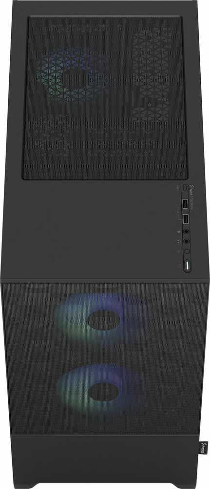 Fractal Design Pop Mini Air RGB Juodas TG Mini-ITX-kotelo ikkunalla ...