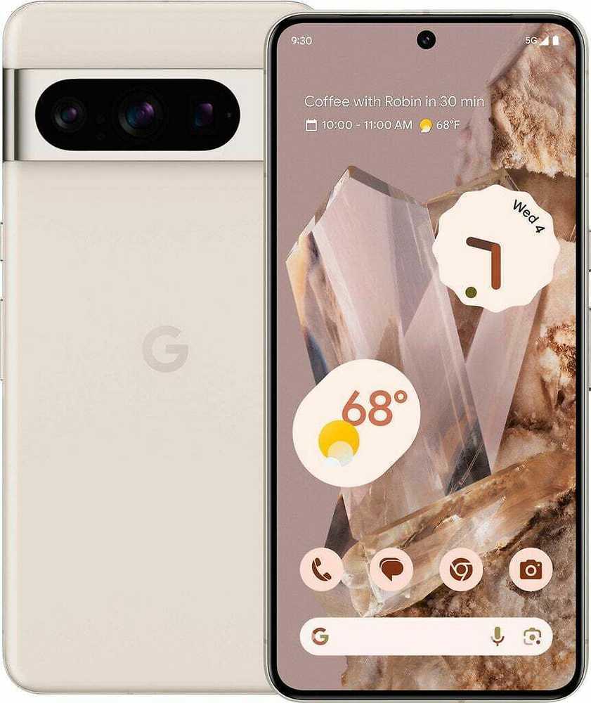 „Google Pixel 8 Pro 5G“ telefonas, 128 / 12 GB, porcelianinis, modelis ...