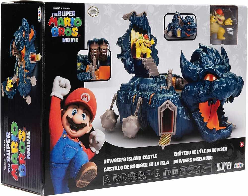Jakks Pacific Nintendo Super Mario Bros Movie - Bowserin Linnakesaari ...