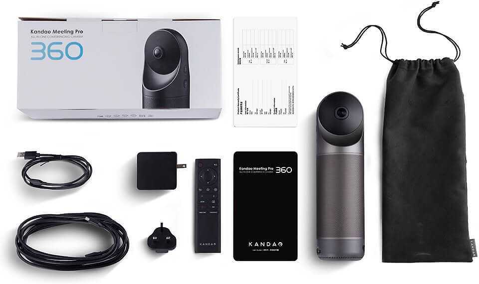 Internetinė kamera Kandao Meeting PRO 360° Conferencing Camera, modelis ...
