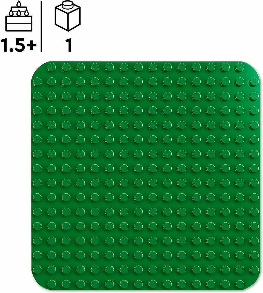LEGO® DUPLO Žalia pagrindo plokštelė (10460), modelis - 10460, žema ...