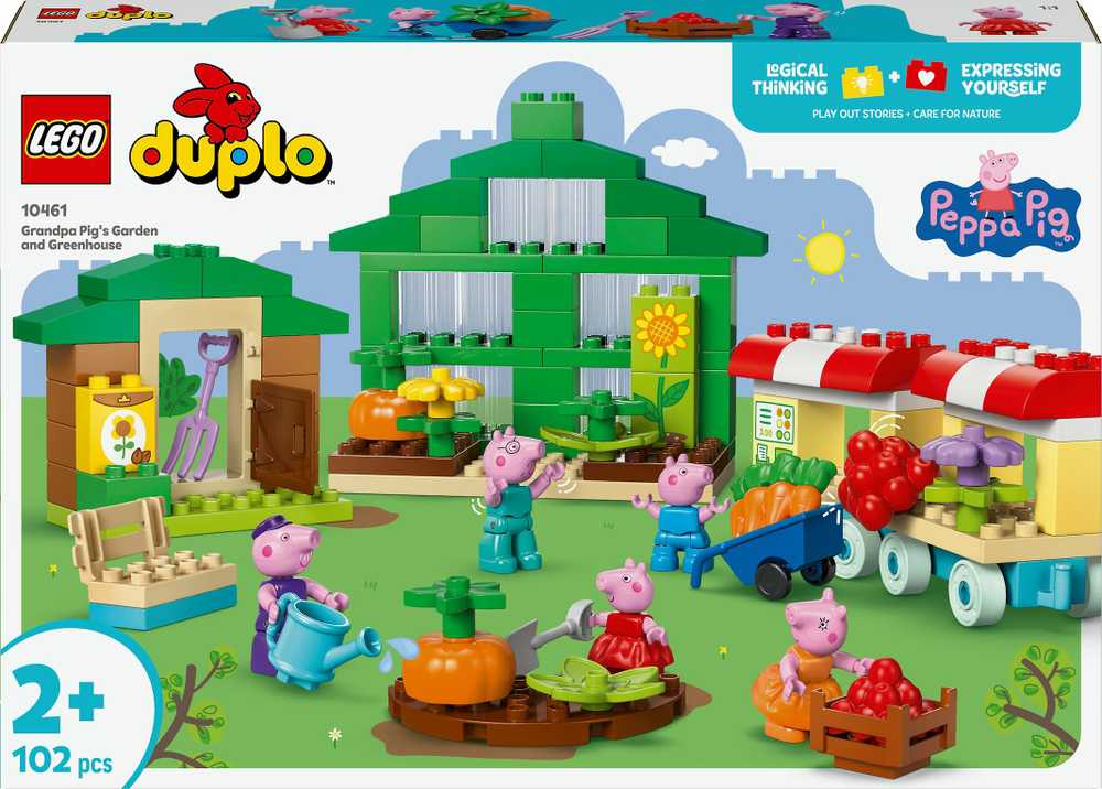 LEGO® DUPLO Senelio Paršo sodas ir šiltnamis (10461), modelis - 10461 ...