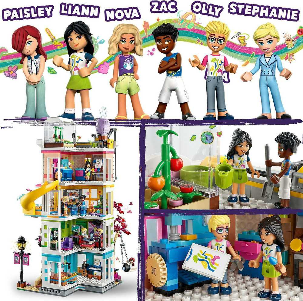 LEGO® Friends Hartleiko miesto bendruomenės centras (41748), modelis ...