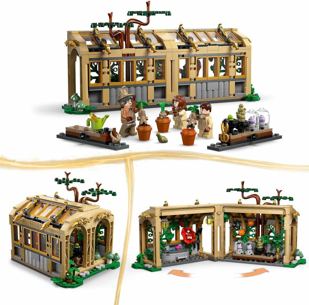 LEGO® Harry Potter Hogvartso pilis: žolininkystės pamoka (76445 ...