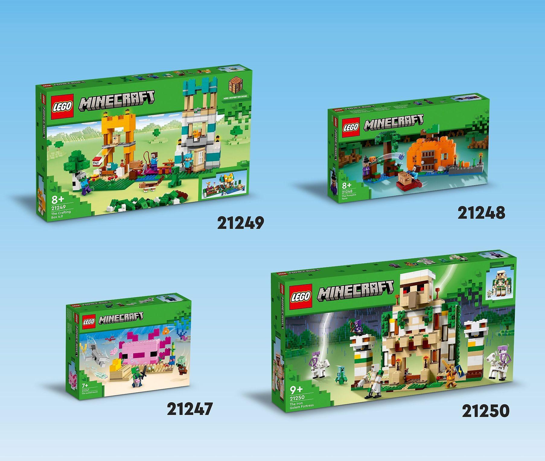 LEGO Minecraft Meistravimo dėžė 4.0 (21249), modelis - 21249, žema kaina | Varle.lt
