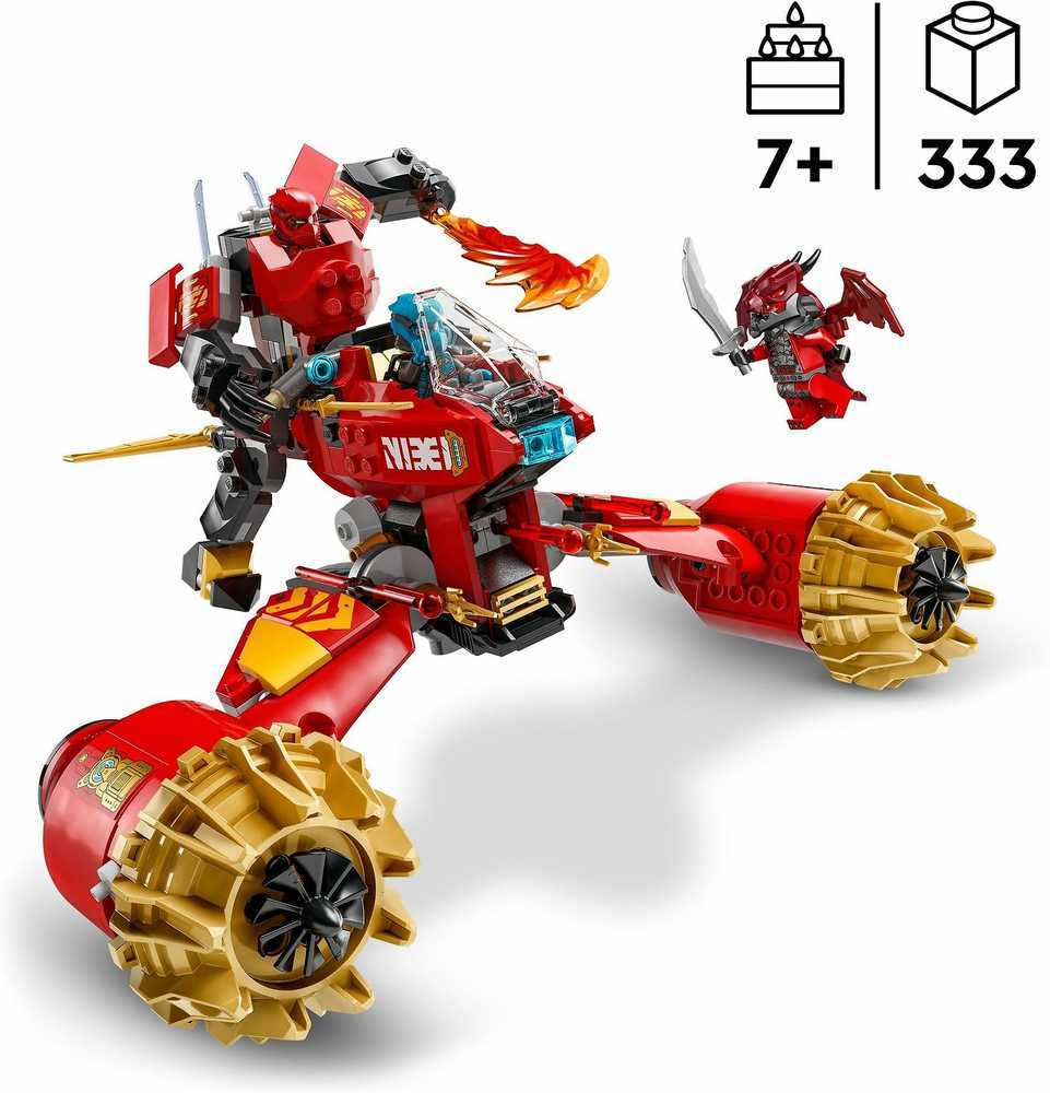 LEGO® Ninjago Kajaus audros robotas-motociklas (71830), modelis - 71830 ...