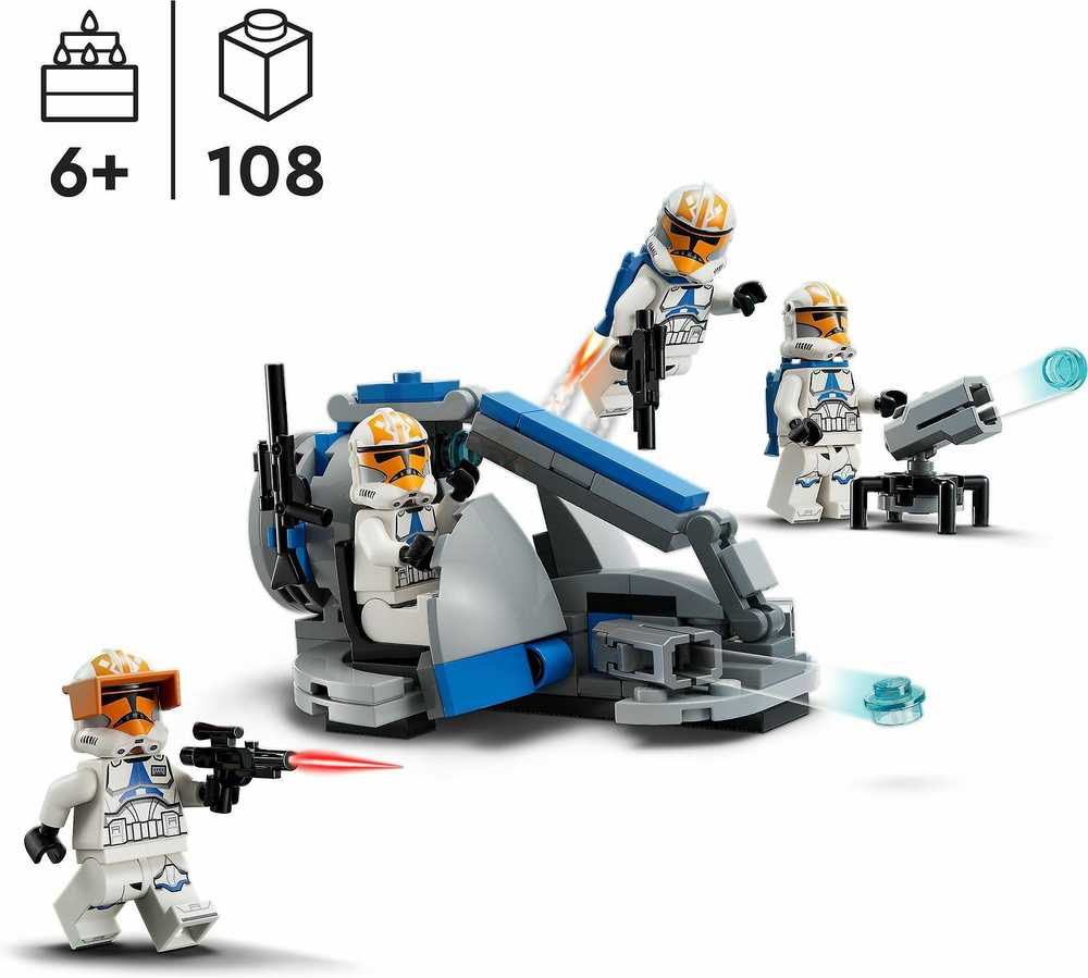 LEGO® Star Wars Asokos 332 kuopos klonų kario mūšio paketas (75359 ...