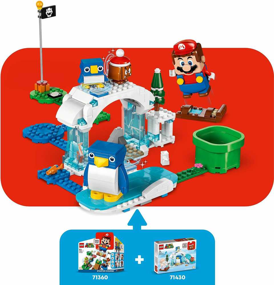 LEGO® Super Mario Penguin šeima nuotykiai ant sniego – papildomas ...