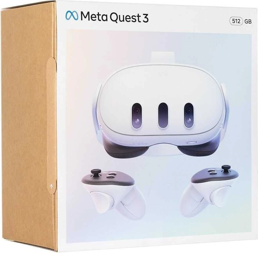 Meta Quest 3 -virtuaalilasit, 512 Gt, žema kaina | Varle.lt