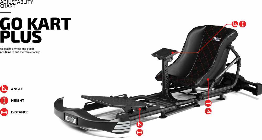 Next Level Racing Go Kart Cockpit Plus, modelis - NLR-S034, žema kaina ...