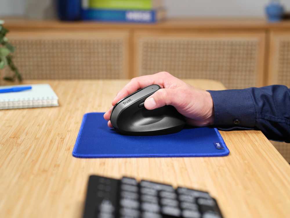 Pelė Trust 25146 Juoda 2400 dpi, modelis - ‎25146, žema kaina | Varle.lt