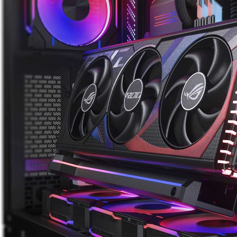 Phanteks Premium Vertical GPU Bracket + PCIe 4.0 x16 Riser Cable, DRGB ...