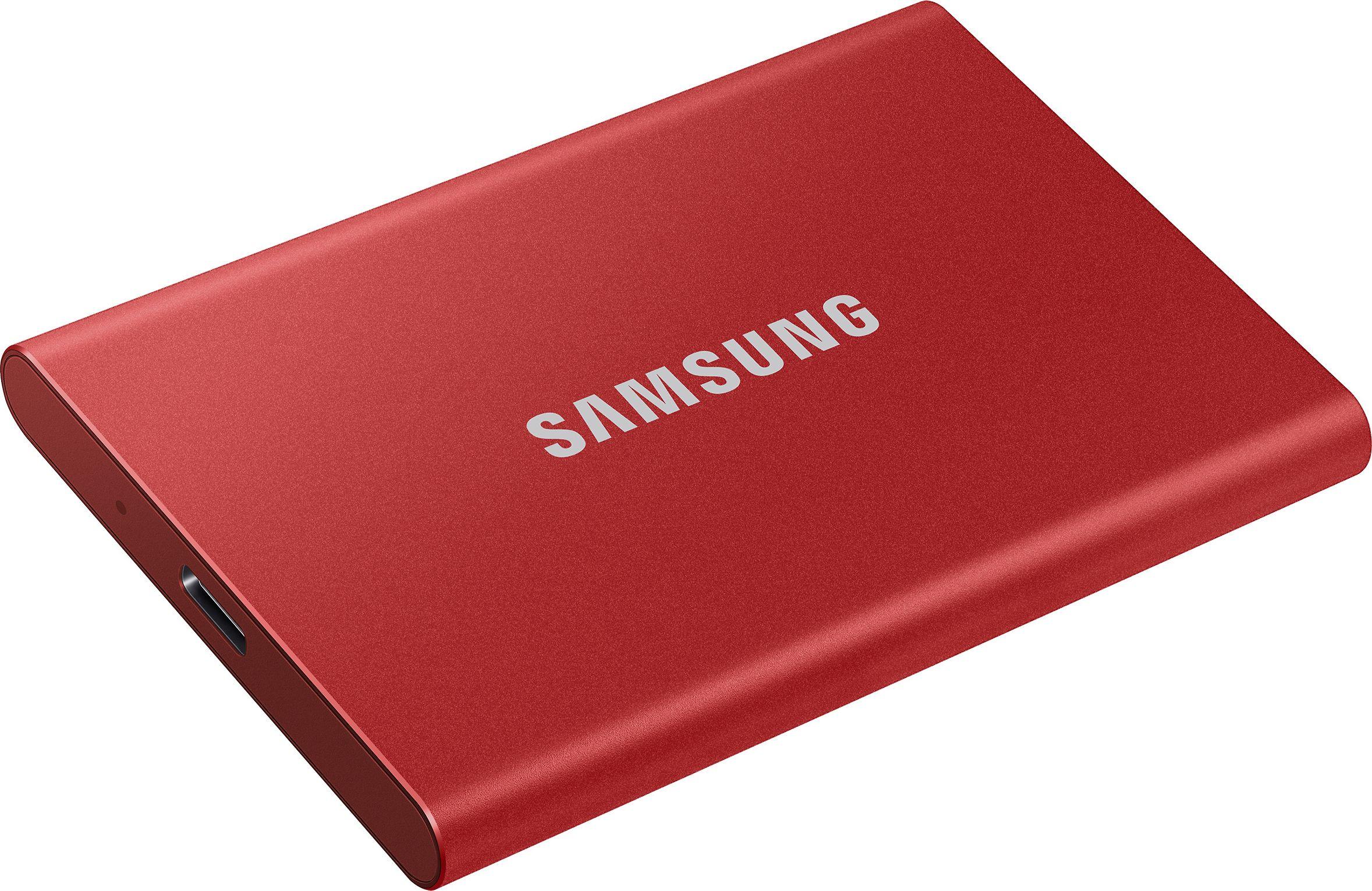 Išorinis kietasis diskas SSD SAMSUNG T7 MU-PC500R / WW 500GB / USB 3.2 ...
