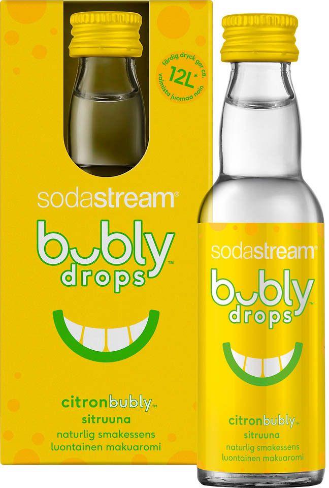 Bubly drops™ citrinų skonio SodaStream sirupas, 40ml, modelis ...