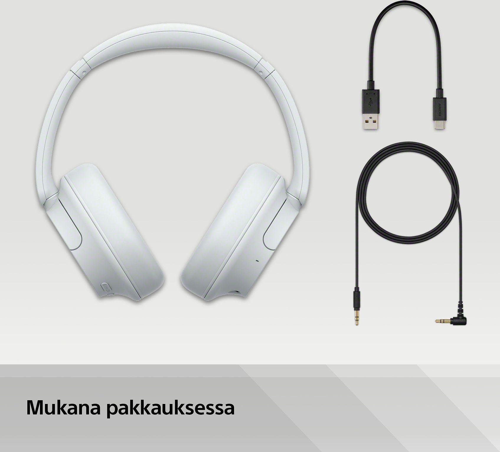 Sony WH-CH720NW belaidės ausinės, Baltos spalvos, modelis - ‎WH-CH720N ...