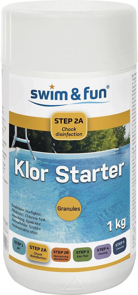 Swim&Fun Swim & Fun long chloro milteliai 1kg, modelis - SWAF_1701 ...