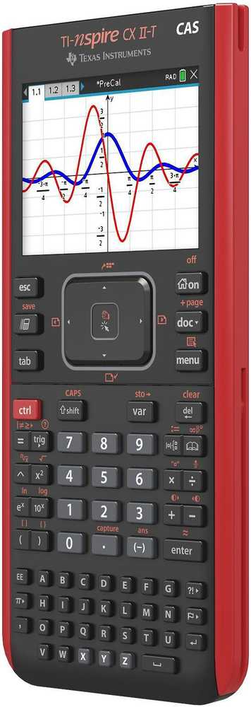 Texas Instruments TI-Nspire CX II-T CAS simbolių skaičiuotuvas, modelis ...
