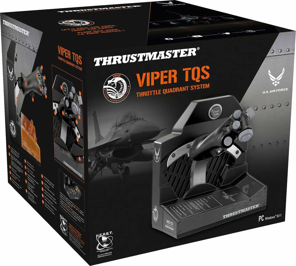 Thrustmaster | Viper TQS pasaulinė versija | Juodas, modelis - 4060252 ...