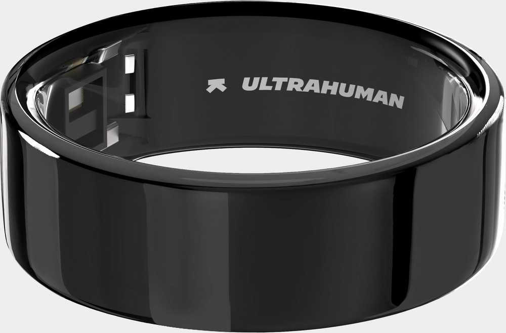 Ultrahuman Ring Air Išmanusis žiedas, Juodos spalvos, 9 dydžio, modelis ...