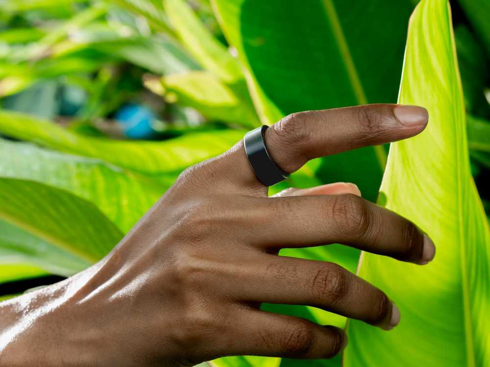 Ultrahuman Ring Air išmanusis žiedas, matinės pilkos spalvos, 9 dydžio ...