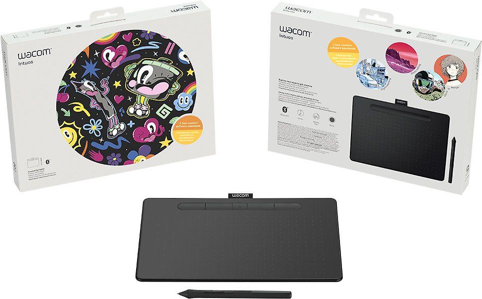Grafinė planšetė Wacom Intuos Comfort Plus PB M (CTL-6100WLK-N), Juoda ...