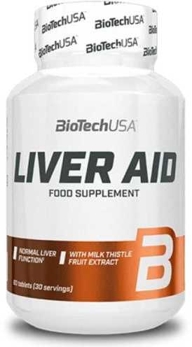 BIOTECH USA BioTech Liver Aid 60 Tabletten, modelis - BNN330063, žema ...