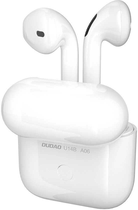 Dudao belaidės Bluetooth TWS ausinės (U14B-Baltas), modelis - U14B-White, žema kaina | Varle.lt