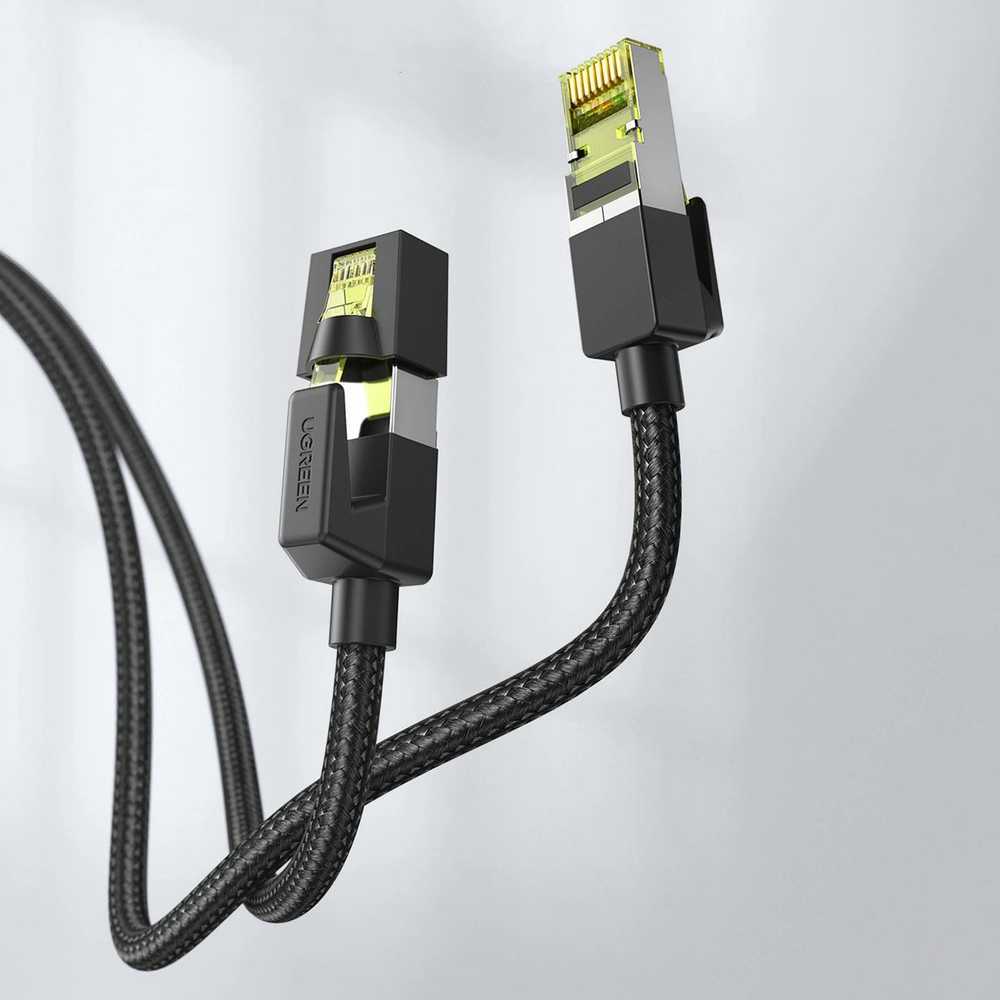 Ugreen Ethernet RJ45 Cat 7 10 Gb / s 10 m kabelis – juodas, modelis - HRT167456, žema kaina ...