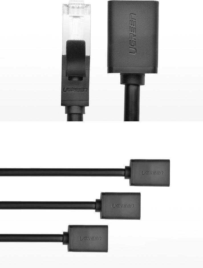 UGREEN Cat 6 FTP Ethernet RJ45 Extension Kištukas - Lizdas PatchCords ...