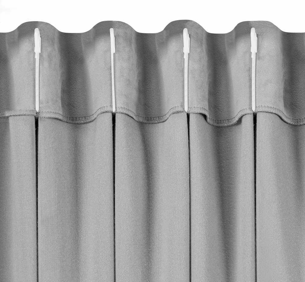 Užuolaidos spalva indigo stiliaus klasikinis flex 7,5 cm su dviguba ...