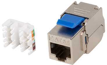 MODUŁ KEYSTONE GNIAZDO BEZNARZĘDZIOWY RJ45 KAT.5E FTP LANBERG, modelis ...