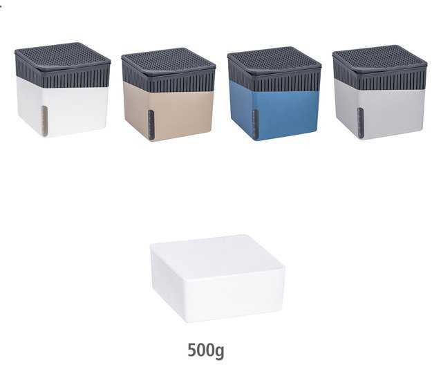 Sausintuvas Wessper Kasetė CUBE 500g drėgmės sugėrikliui, plotas 40 m³ ...