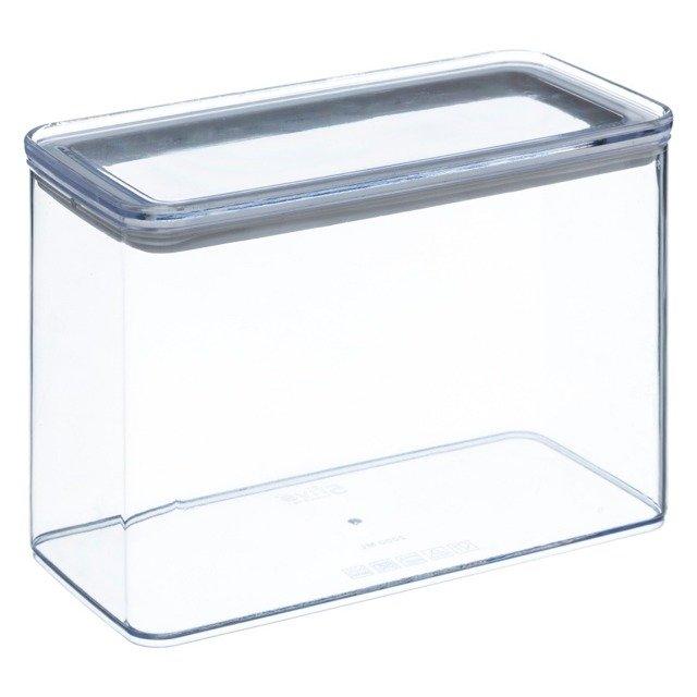 Food Container, Transparent, Rectangular, with sealed lid, 2 litres ...