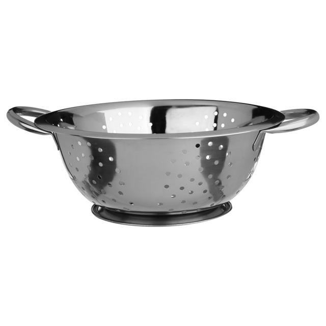 Kitchen sieve, colander, stainless steel, colander with handles, bowl Ø ...