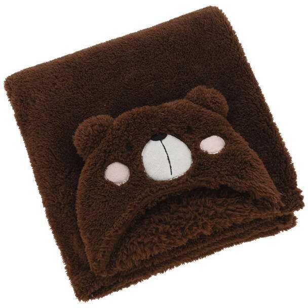 Home Styling Collection Vaikams TEDDY su gobtuvu antklodė, su ausytėmis ...