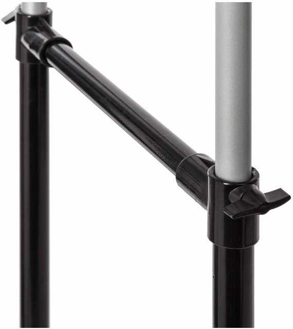 Mobili drabužių kabykla, dviguba rankena, 160 cm, žema kaina | Varle.lt