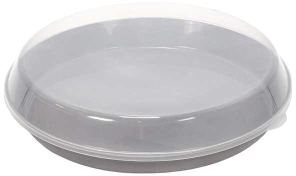 Tescoma Plastikinis padėklas su dangteliu, Ø 35,5 x 8,5 cm, žema kaina ...