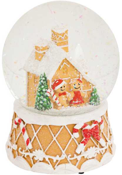 Sniego rutulys, meduolinis namelis, Ø 10 cm, žema kaina | Varle.lt