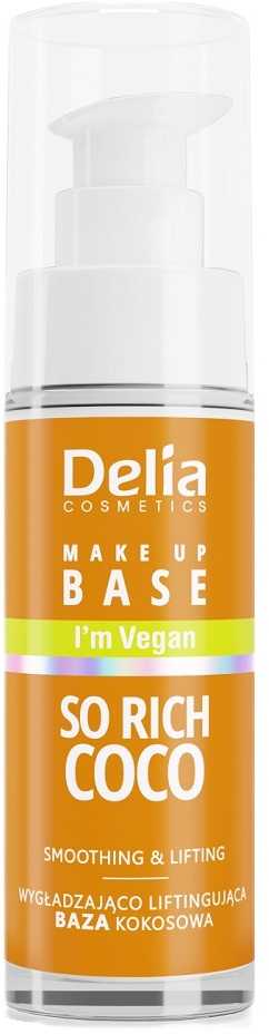 Delia Vegan Make Up Base veganiškas glotninamasis ir pakeliantis ...