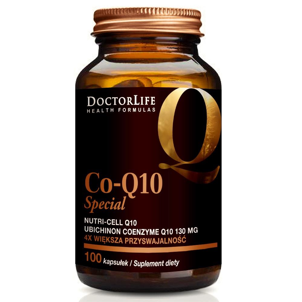 Doctor Life Co-Q10 specialusis kofermentas Q10 130 mg organiniame kokosų aliejuje maisto ...