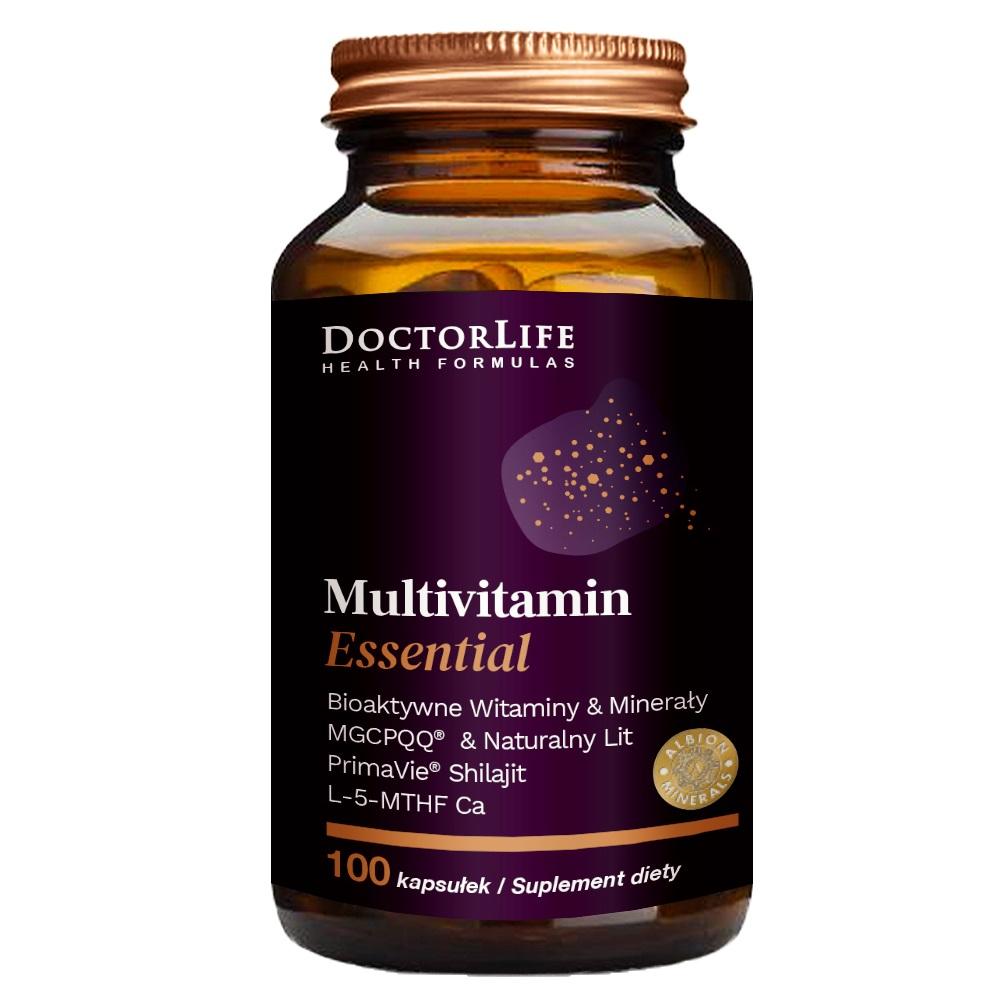 Doctor Life Multivitaminų Essential bioaktyvūs vitaminai ir mineralai ...