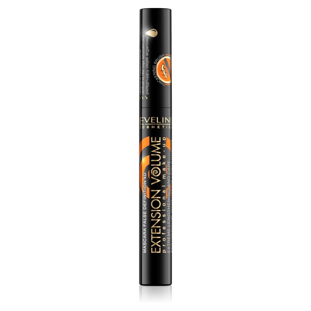 Eveline Cosmetics Extension Volume Blakstienų tušas ilginantis ir ...