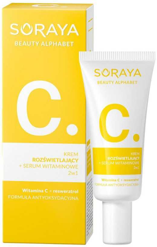 Soraya Beauty Alphabet Vitamin C šviesinamasis kremas + vitaminų ...